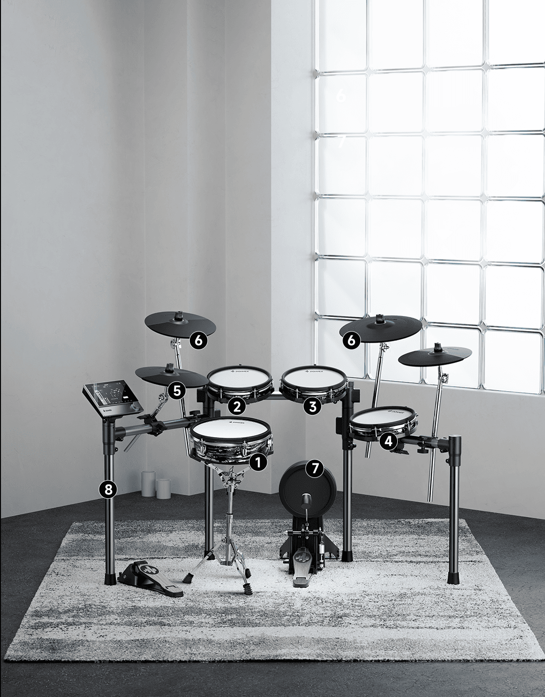 Donner Beat Max electronic drum set